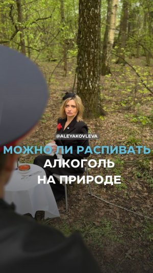 Накажут ли за алкоголь на природе? #советыюриста
