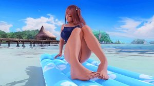 Девушка с соблазнительными формами. Dead or Alive Beach Paradise Mod