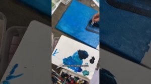Живопись с мозаикой. Быстрый мастер-класс.