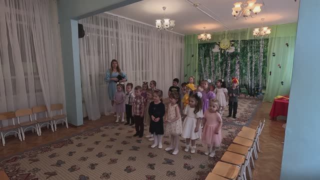 Праздник весны в садике 29.04.25