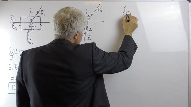 Электричество и магнетизм Лекция 4 часть 6 Граница раздела диэлектриков