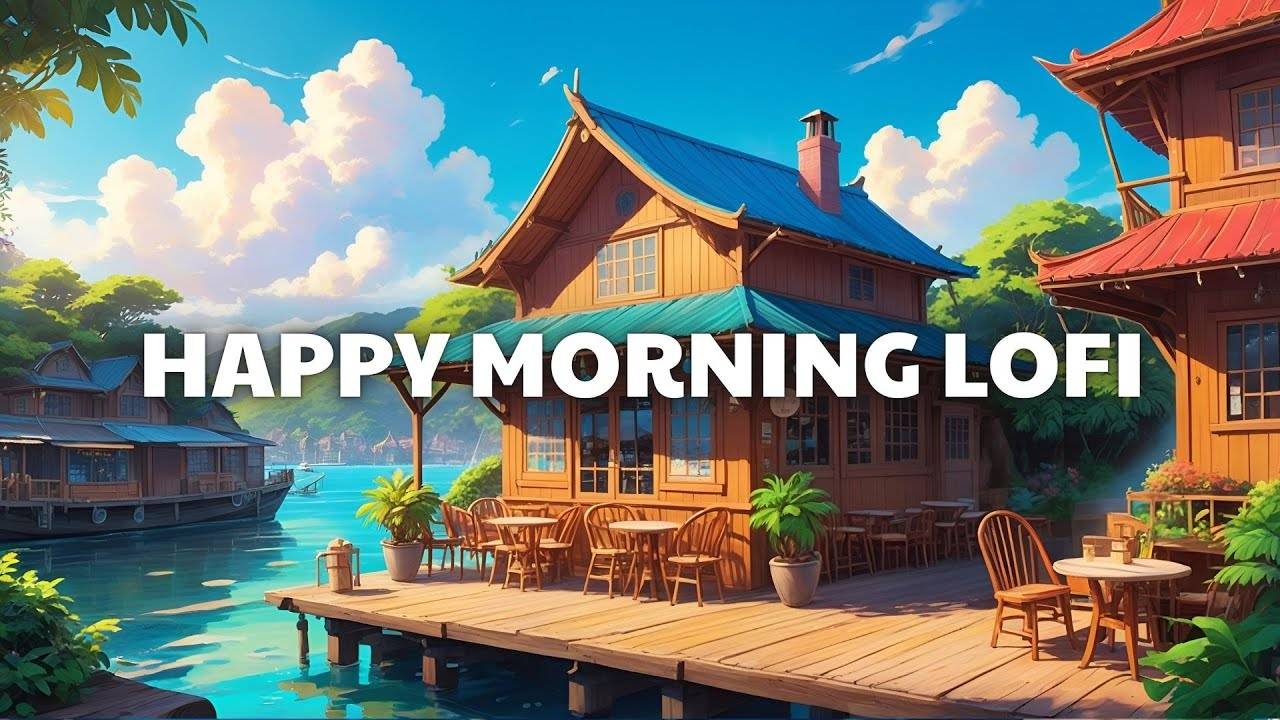🌿 Peaceful Morning by the Japanese Sea 🌸 Chill Lofi Beats for Gentle Relaxation