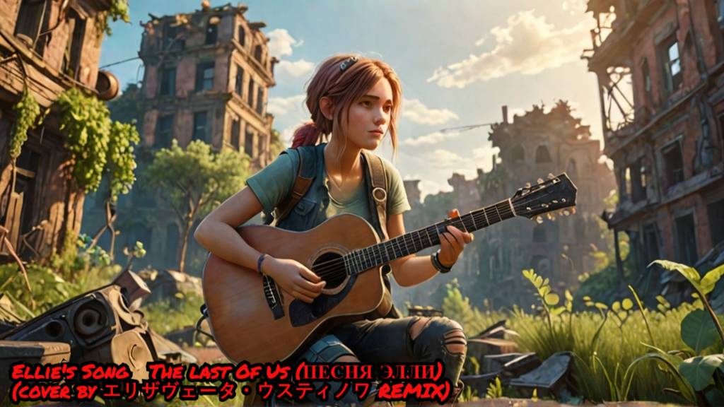 Ellie's Song   The last Of Us (ПЕСНЯ ЭЛЛИ)(cover by エリザヴェータ・ウスティノワ REMIX)