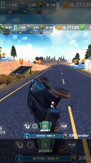 Прыжок с ускорением в "off the road"