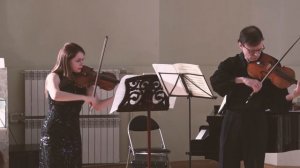 Гендель Хальворсен   Пассакалия Екатерина Тарасова - скрипка Дмитрий Петров - скрипка, альт