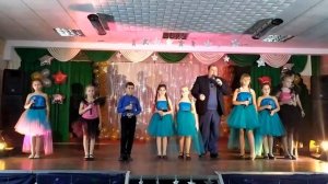 Завершение концерта в с.Прилиманское