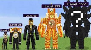 Эволюция каждого ЧАСОВОГО Cкибиди против случайных мобов! в Minecraft!