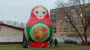 Аренда аттракциона "Качели Матрешка"