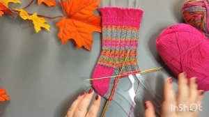 🍁СП НОСОЧНЫЙ БЛЮЗ ОСЕНИ. ИТОГИ. НОСОЧКИ ИЗ ОПАЛА🍁(архив 2024)
