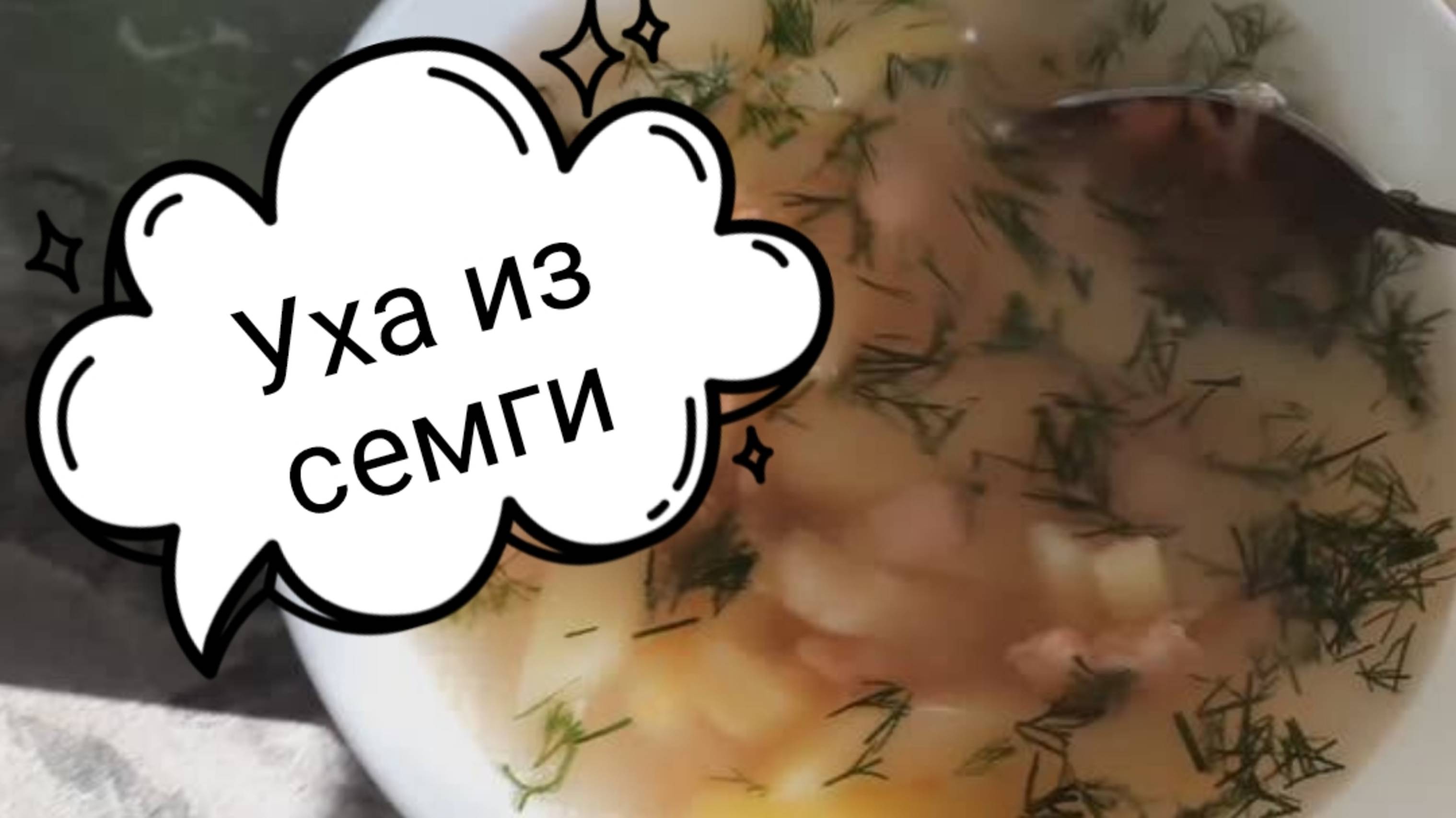 Бюджетная уха из семги🐟🐟🐟