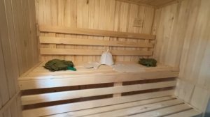Мобильная баня из сухого бруса от СК "Бани". Смоленская область, апрель 2025