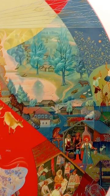 Мстëрская Мадонна Панно. Мстёра. Денис Молодкин.