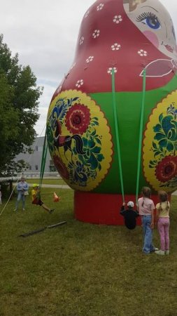 Аренда аттракциона "Качели Матрешка"