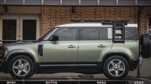 Видео установки лестницы STORM на LR Defender 110