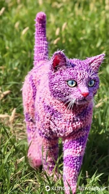 Вязанные котики: Нежные создания из пряжи