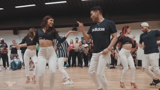QUE HARIAS POR AMOR MARCO Y SARA Бачата Bachata Sensual LadyStyle Footwork MenStyle