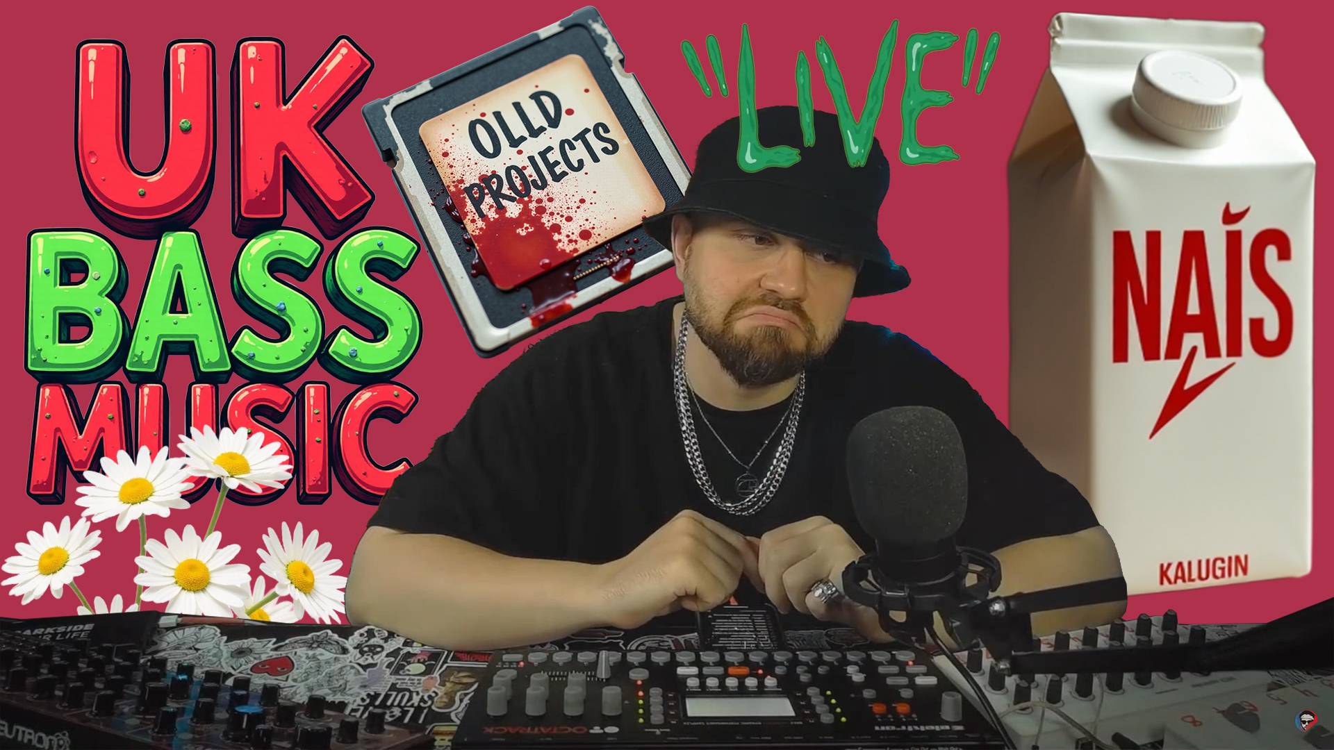 Uk Bass Music, Открываем Проекты на Elektron Octatrack, Пьём Чай, Пишем Трек на Семплах Зрителей!