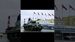 В Верхней Пышме прошла репетиция парада Победы.