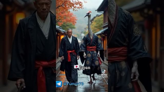 ИИ Мем. Страны - жевотные2