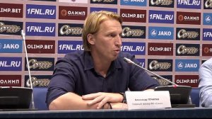 Пресс-конференция «Сочи» – «Нижний Новгород». 18 августа 2018 года