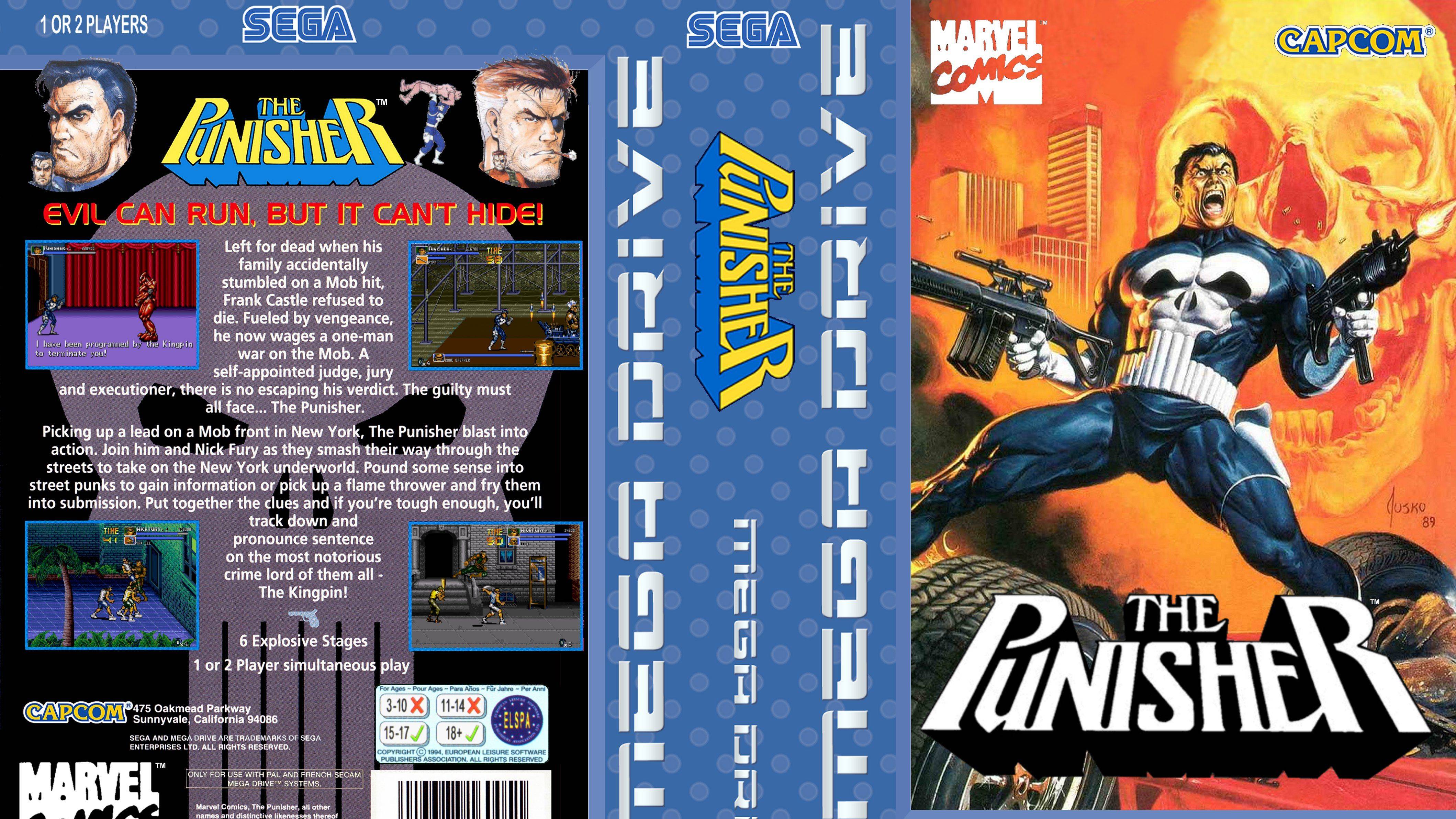 The Punisher // Каратель // Sega Mega Drive // Full Game // Longplay // 1440p, 60 fps