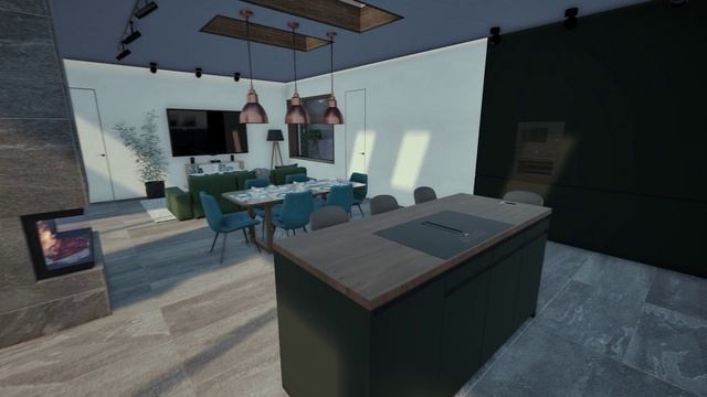 Спальня и Гостинная