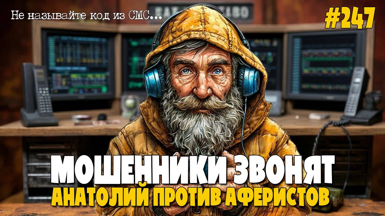 АНАТОЛИЙ ВОЗВРАЩАЕТСЯ | НАШЕСТВИЕ ПОРВАННЫХ ГУБ | ЗВОНОК ДЕДУШКЕ 1941 Г.Р. | МОШЕННИКИ ЗВОНЯТ
