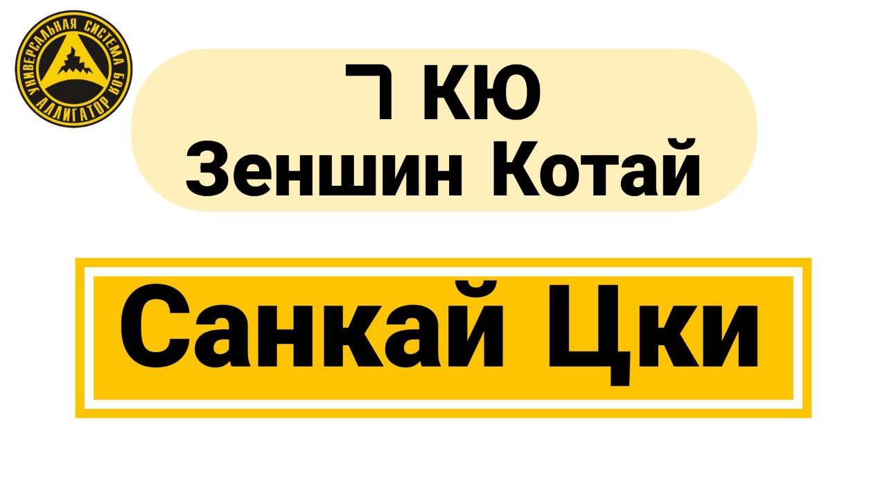 7 Кю Зеншин Котай: Санкай Цки