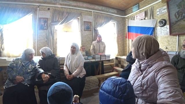 Собрание общины, первое в трапезной после пожара. 04.05.2025 г.