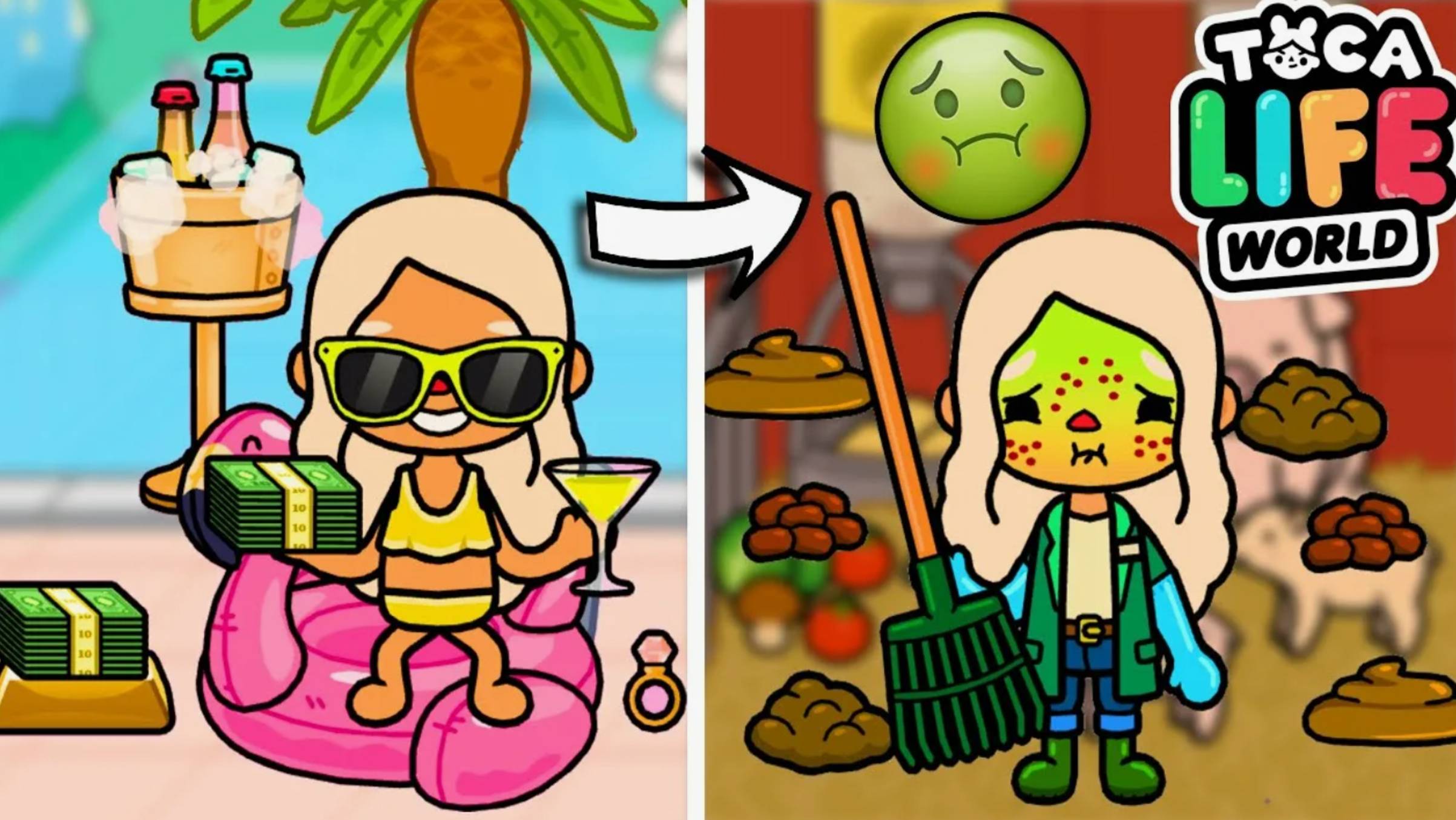 ТОКА БОКА БЕДНЫЙ И БОГАТЫЙ ДОМ - смотреть видео онлайн от «Сериал Тока ...