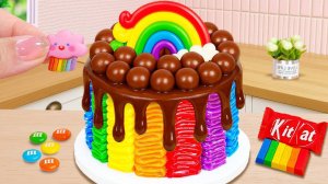 Мультики залипалки. Мини-десерт - Радужные шоколадные торты 🍫🌈. Смотреть онлайн мультики