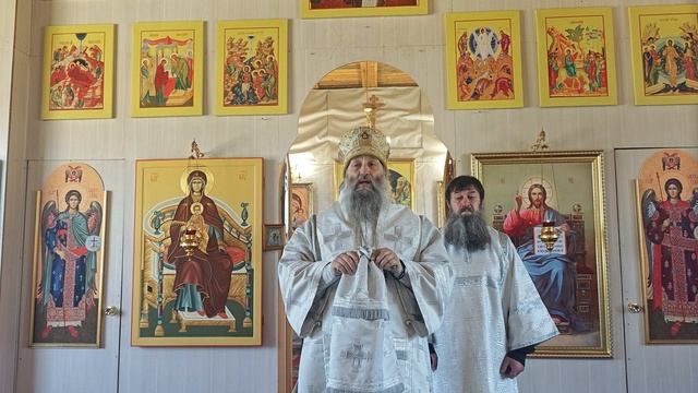 Проповедь влыдыки Гурия в Великий Четверг