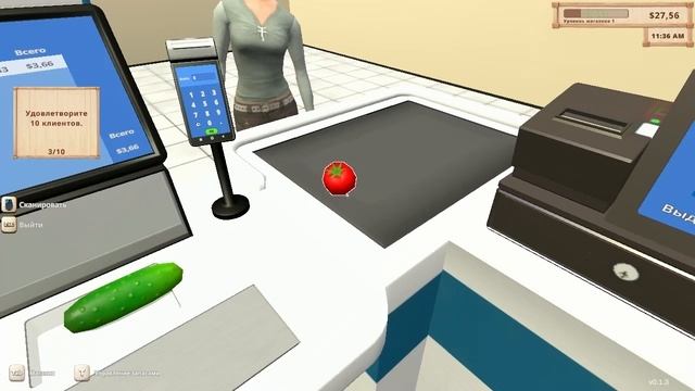 Farming and Supermarket Simulator  версия 1.2.3 сезон 02 серия 01  всё сначала  ( без голоса)