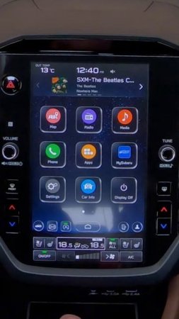 📺 Новый экран Subaru Forestrer #subaruforester #subaru #2025subaruforester #субаруфорестер #субару