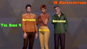 THE SIMS 4|12 MONTHS|AUTUMN