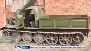 Реставратор из Тяжинского округа готовит технику к Параду Победы