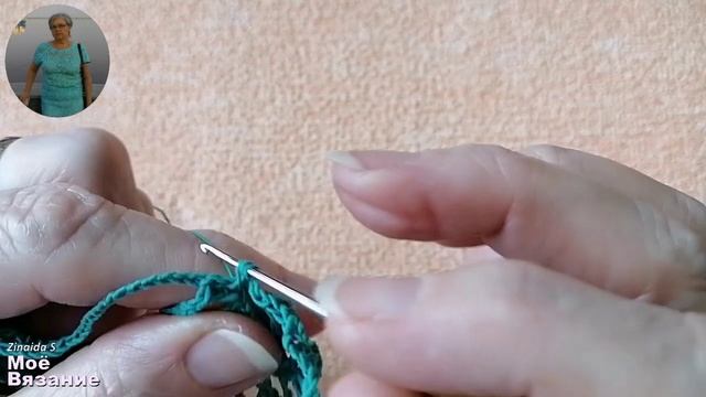 МК. Блузка из мотивов без отрыва нити. Часть 2