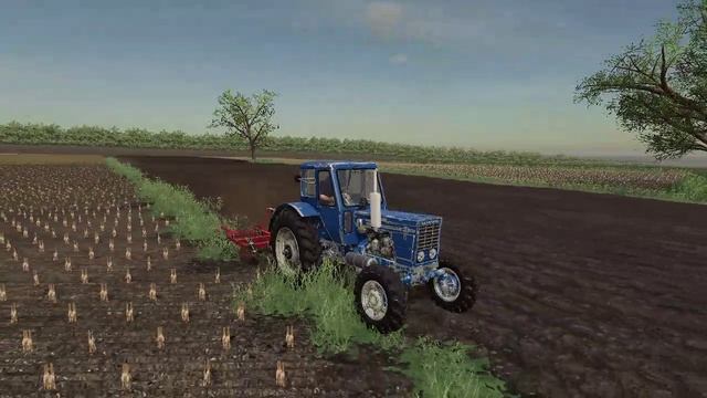Farming Simulator 19/Карта Кошмак/Культивация огорода на МТЗ-52