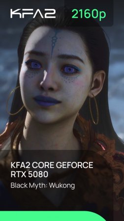 Black Myth: Wukong | KFA2 CORE GeForce RTX 5080 Black | 2160p (4K) разрешение