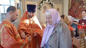 христосаемся с настоятелем! с. Пластинки