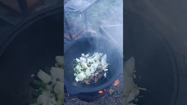 Дима КашеВар 001: тушеная картошечка с дымком