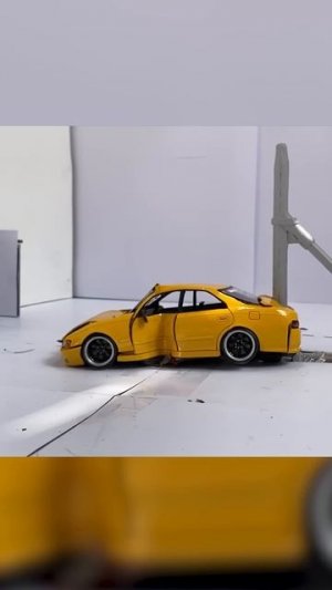 Это самый Безумный КРАШ ТЕСТ Toyota Mark 2 #shorts