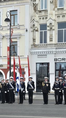 Репетиция Парада Победы идёт во Владивостоке – движение перекрыто