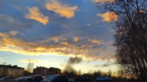 Сыктывкар.
4 мая ,закат солнца