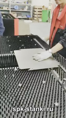 Производство фасадных кассет на автоматическом панелегибе
