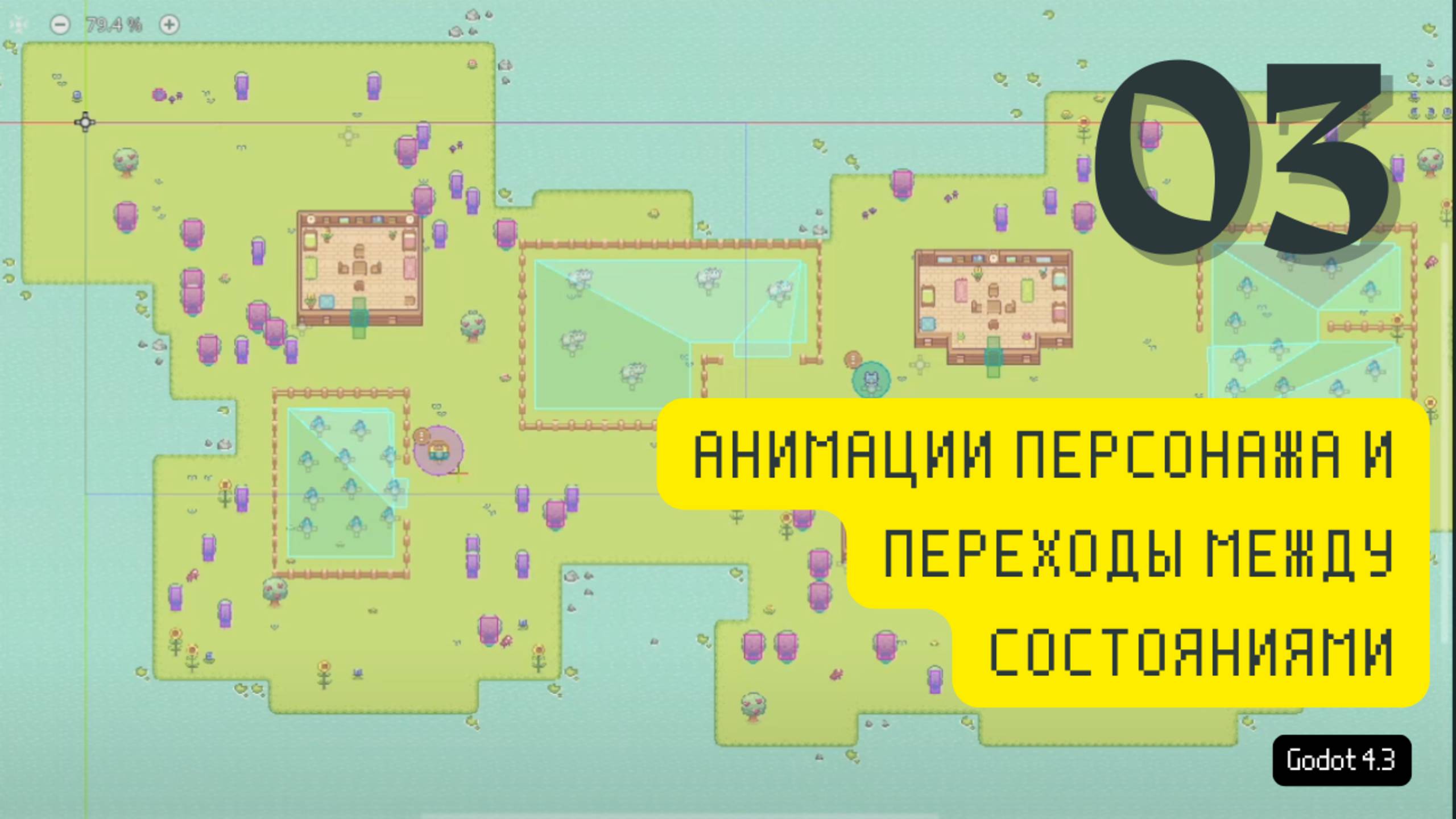 [RUS ИИ Перевод] 03.Player Animations и переходы состояний