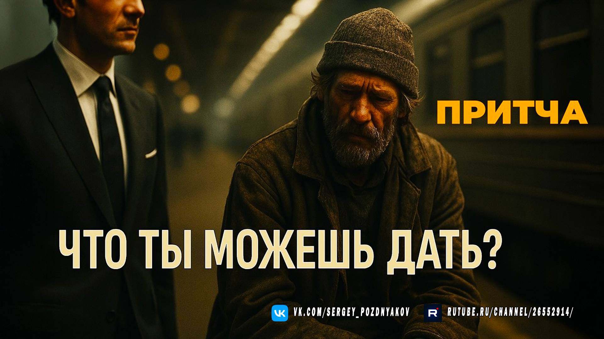 Нищий встретил богача, и ОДИН вопрос изменил ВСЁ