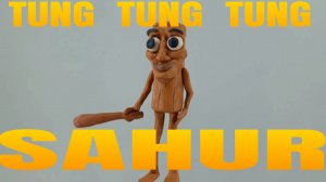 Tung tung tung sahur (тунг тунг тунг Сахур) итальянский мем, но это (пластилиновая анимация)