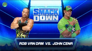 WWE 2K22 (РЕСЛИНГ с комментарием) РОБ ВАН ДАМ  VS  ДЖОН СИНА