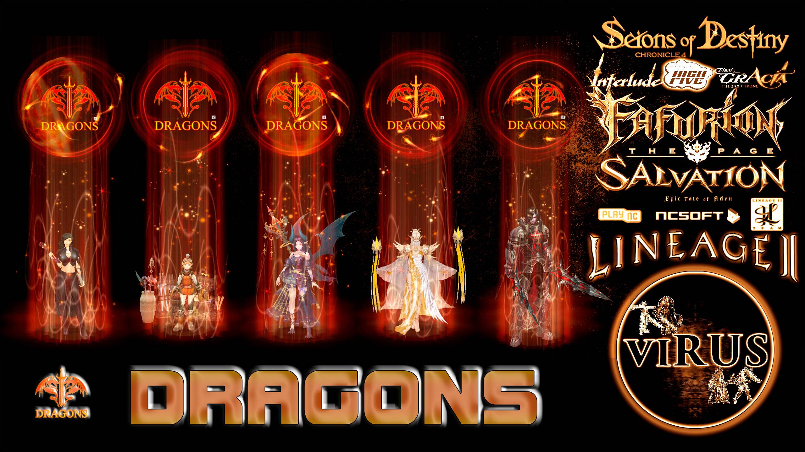 New NPCs 03 for the Dragons server. LINEAGE II-PROJECT WOLF ◄√i®uS►